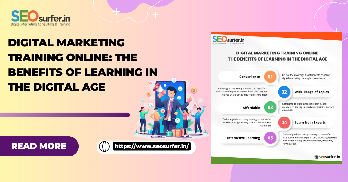 Digital Marketing Training Online: The Benefits of Learning in the ...